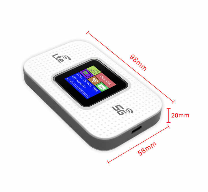 4G Modem Wifi Router - Portable Wifi with 3000mah Battery