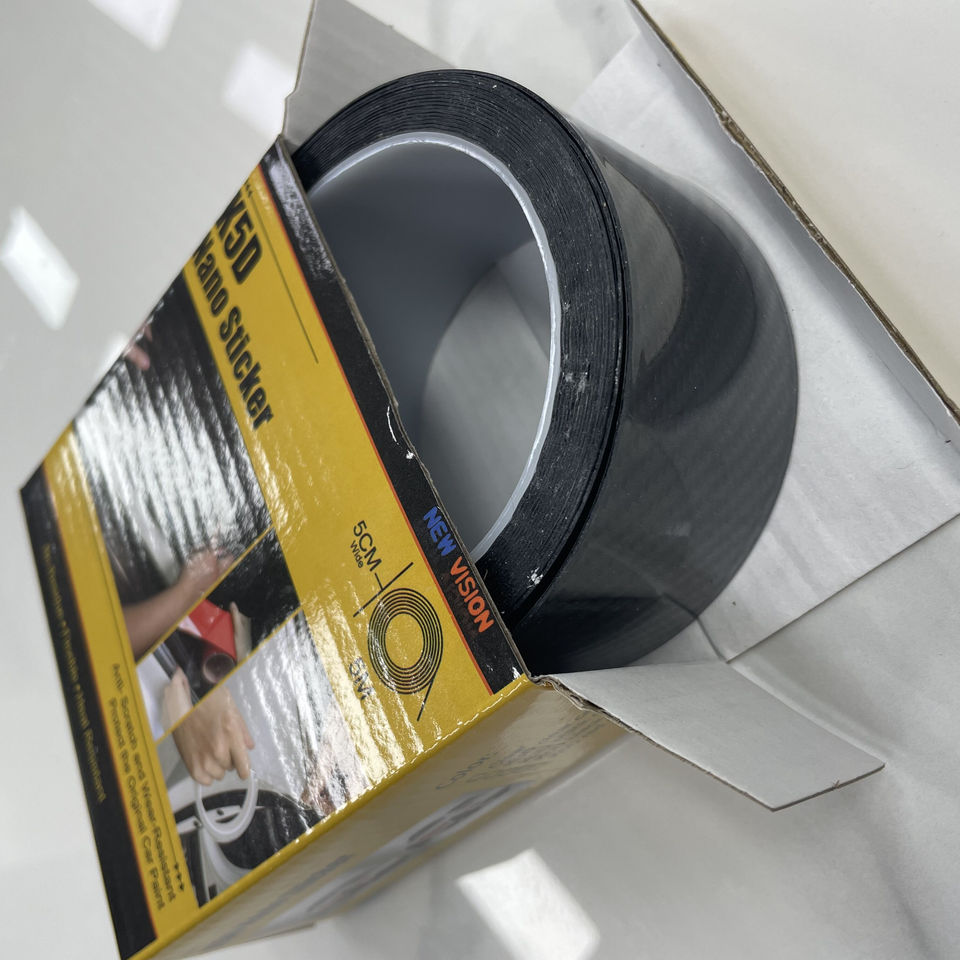 K5D Carbon Fiber Car Protection Nano Tape, Black Carbon Fiber Tape ...