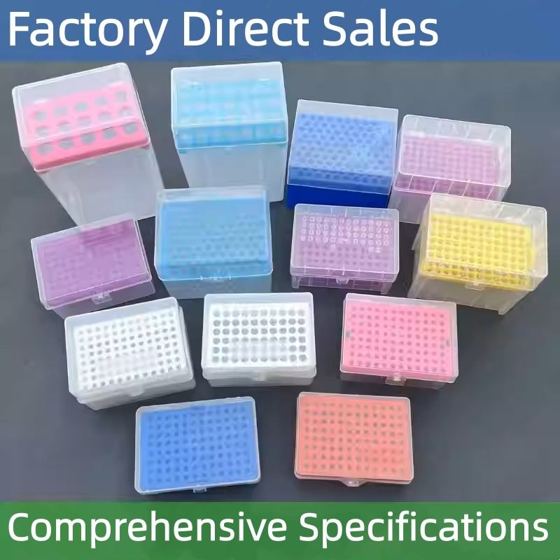 BAXIT 10ul 96-hole Plastic Lab Pipette Tip Box Dust-proof High ...