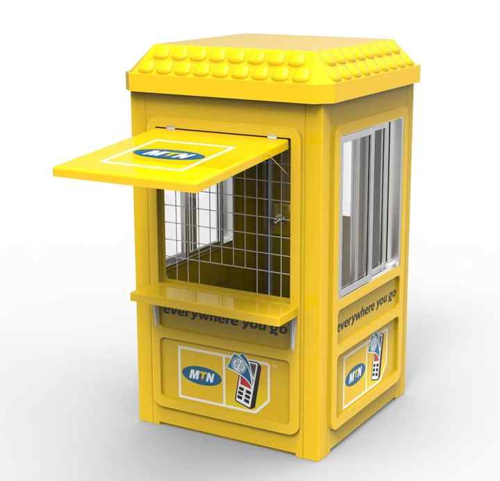 MTN Outdoor Fiberglass Demountable Mobile Kiosk - Durable & Versatile