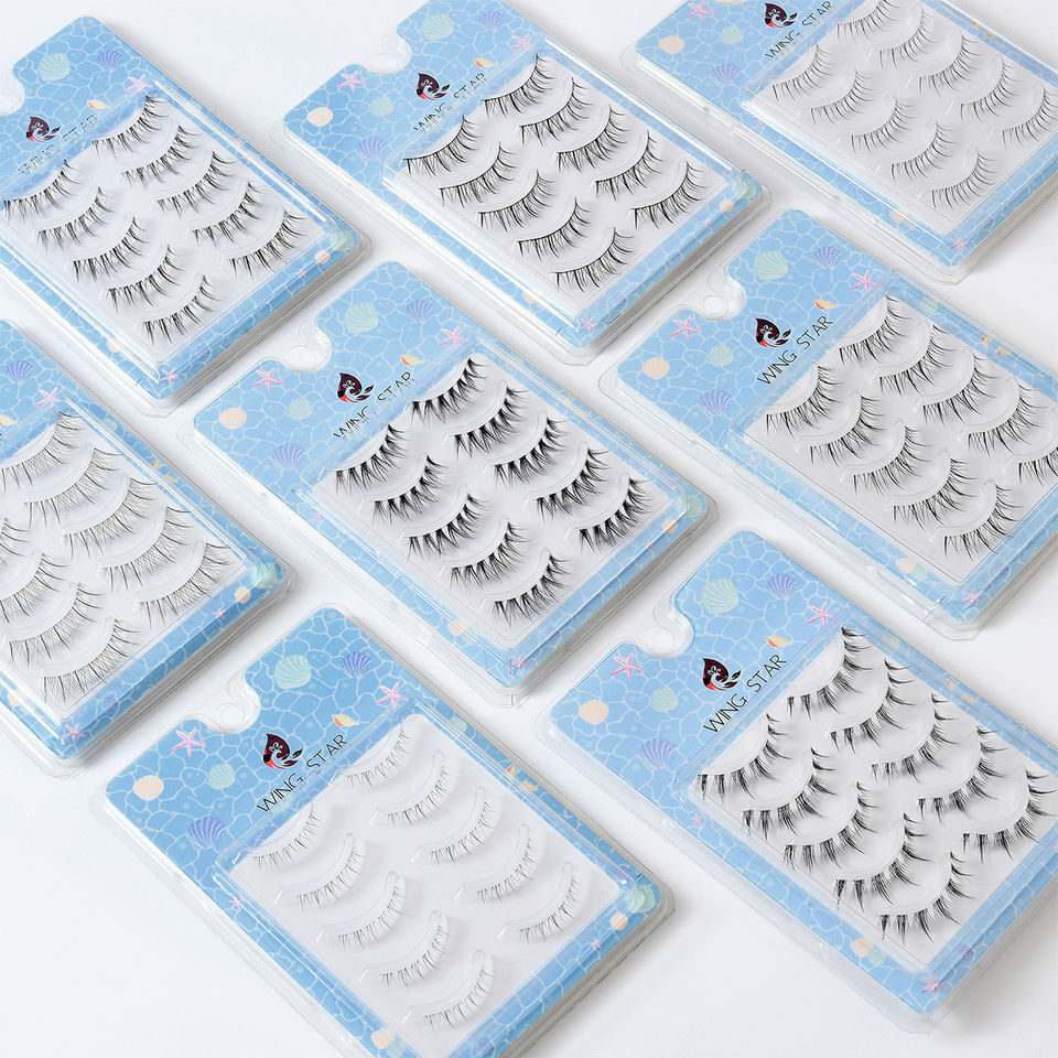 Qingdao Wingstar Factory Direct Sale Synthetic Hair Handmade Strip ...