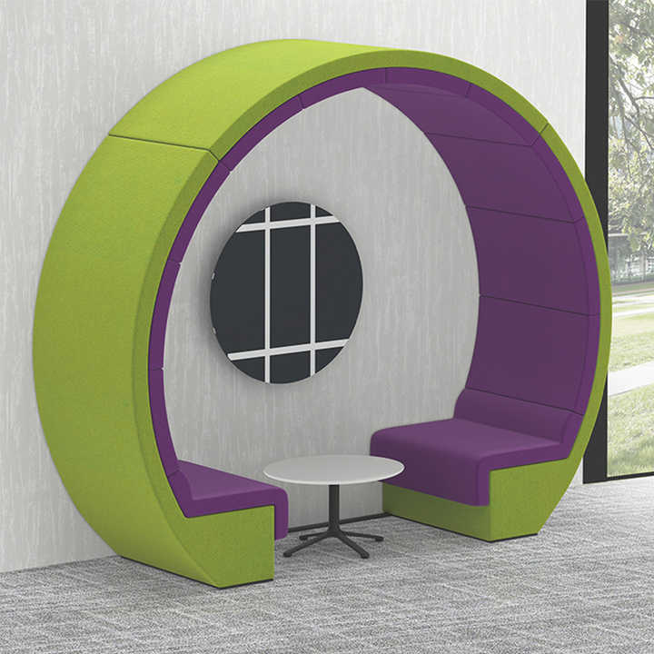 Luxury Office Meeting Booth - Soundproof Sofa Privacy Pods