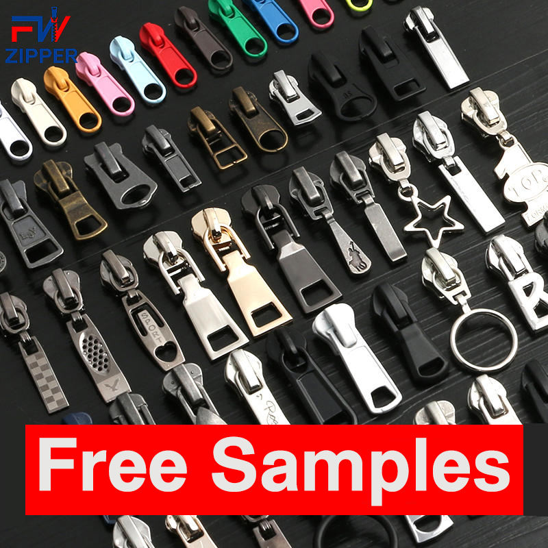 Customized Color Nylon Coil Zippers NO 3 5 7 8 10 Zinc Alloy Luggage ...