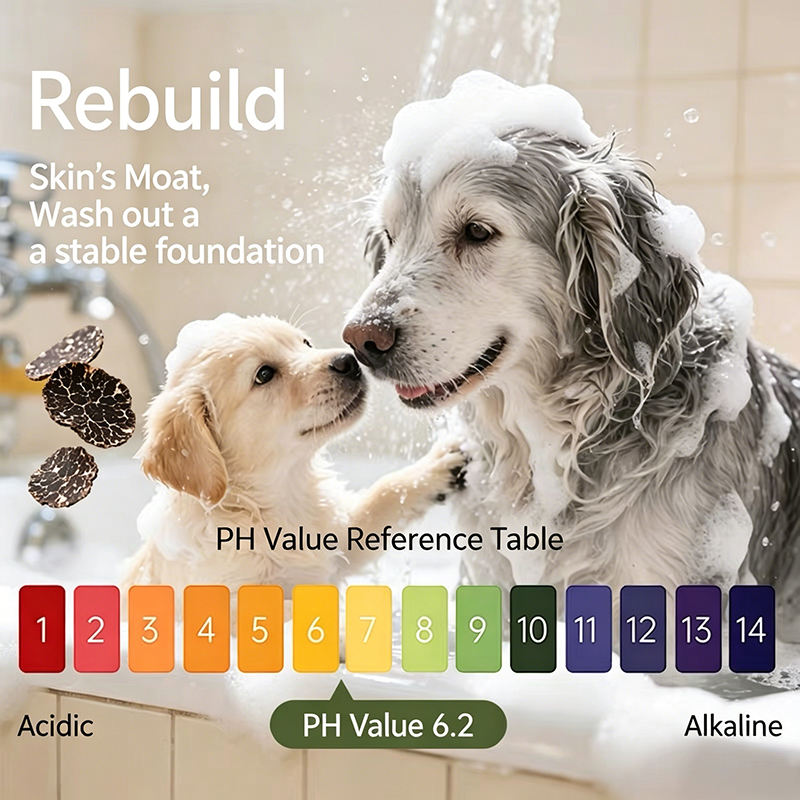 Cat Shampoo for Daily Pet Bath Care, No-tear Plant Extract Pet Shampoo ...