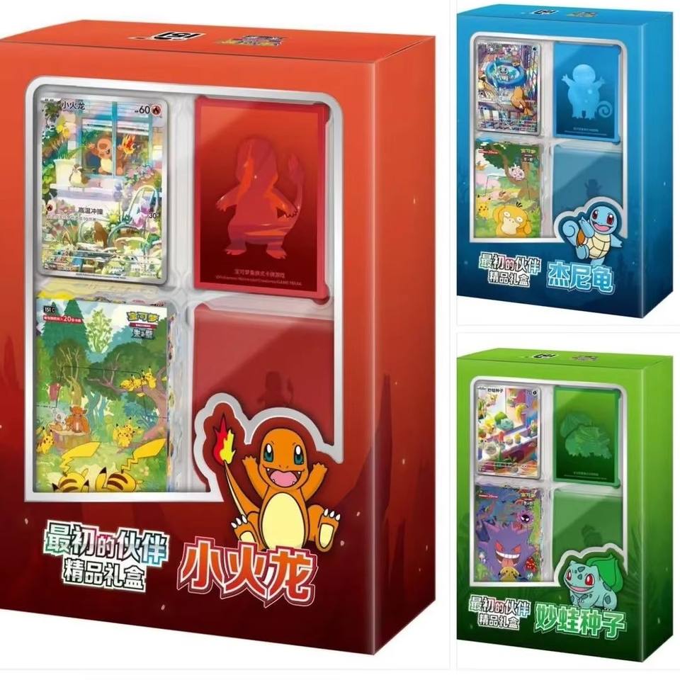 Hot Sale Pokemoned TCG Chinese Edition - First Partner Premium Gift Box ...