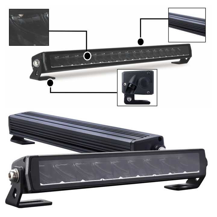 Ultra Slim Light Bar 12V 24 Volt 20 Inch Off Road Led Light Bar ECE ...