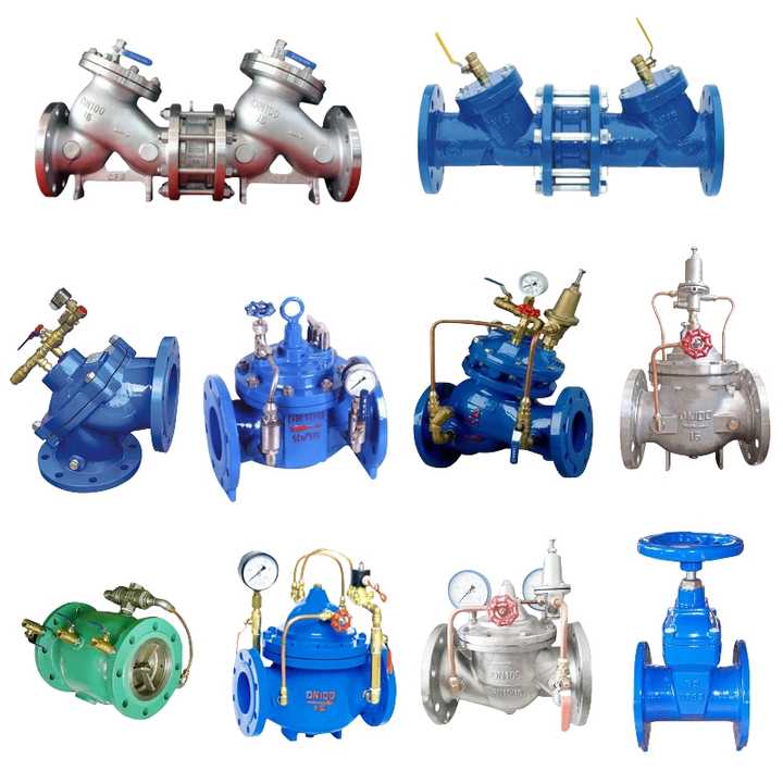 DN150-250 Pilot-operated Tap Water Pressure Reducing Valve Adjustable ...