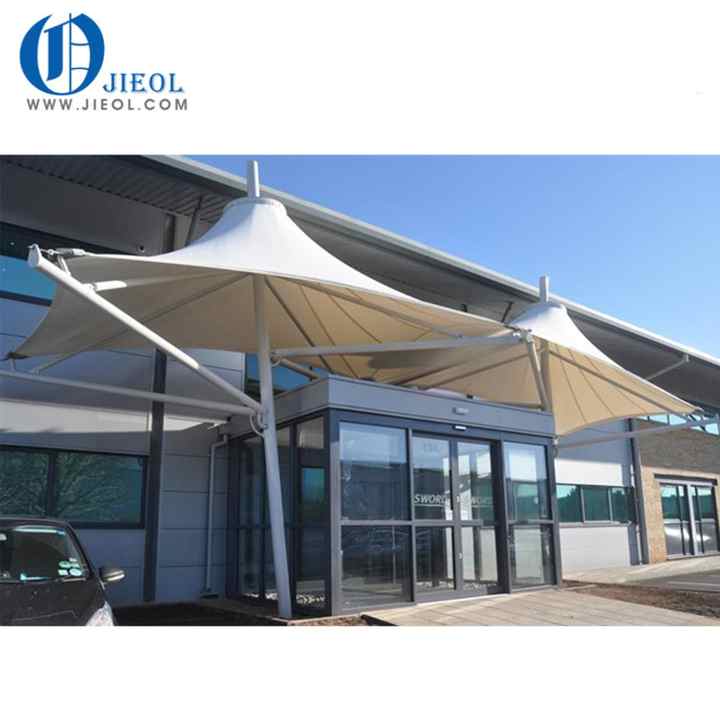 PVDF/PTFE Architecture Tensile Membrane Structure Steel Structure ...