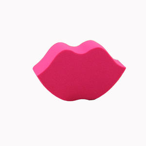 Wholesale lip shaped cosmetic sponge For Application And Blending ...