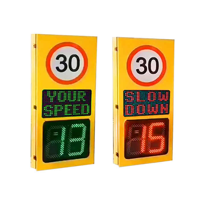 LED Road Safety Reflective Speed Radar Display Car Swing Traffic Signal ...