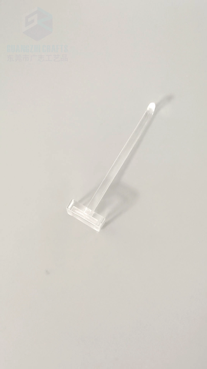 Multi-Purpose Clear Acrylic Display Hooks - Durable Plastic Clips for ...