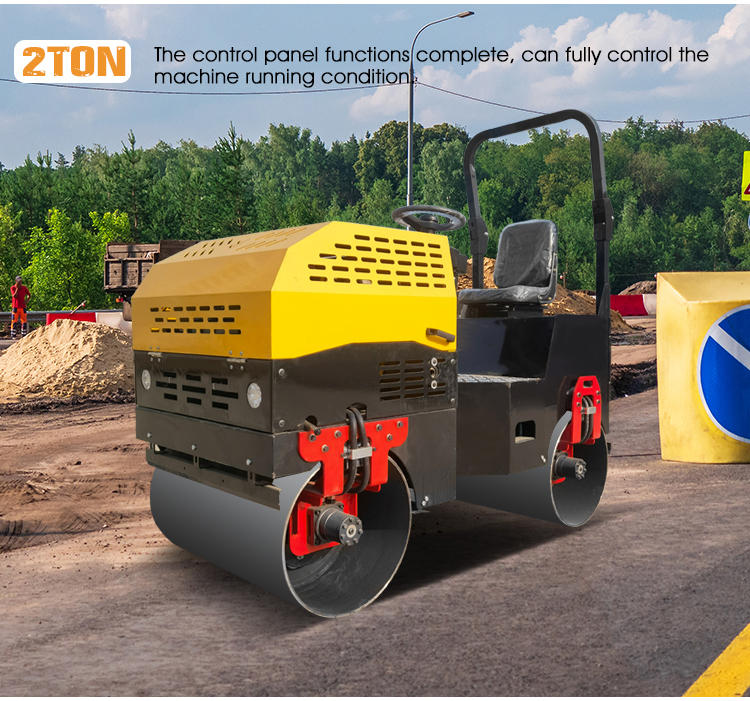 China high quality road roller 2 ton vibratory roller price Products ...
