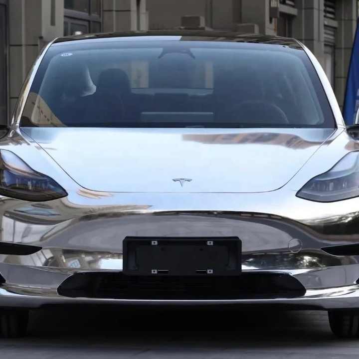 Rainbow Chrome Car Wrap Vinyl - Durable & Color-changing