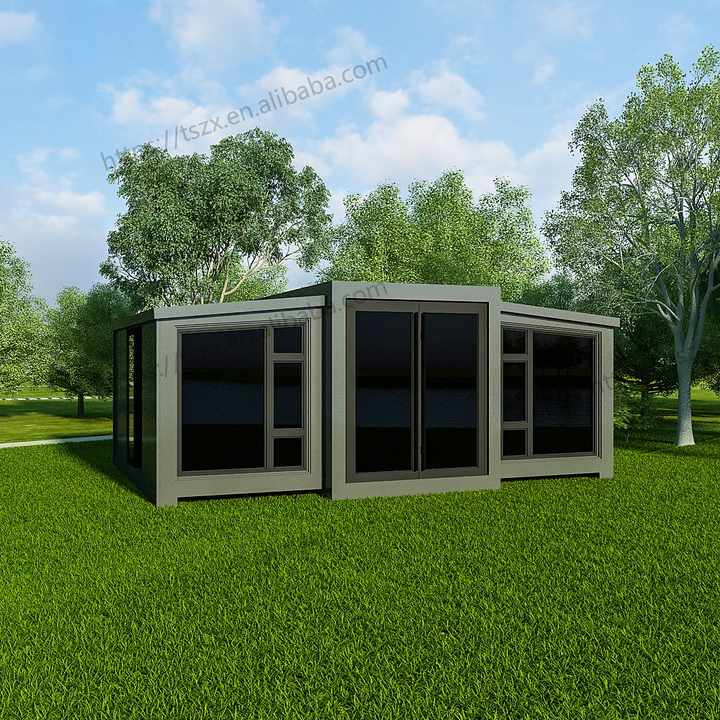 40ft 20ft Mobile Modular Houses Prefab Temporary Homes Price Emergency ...
