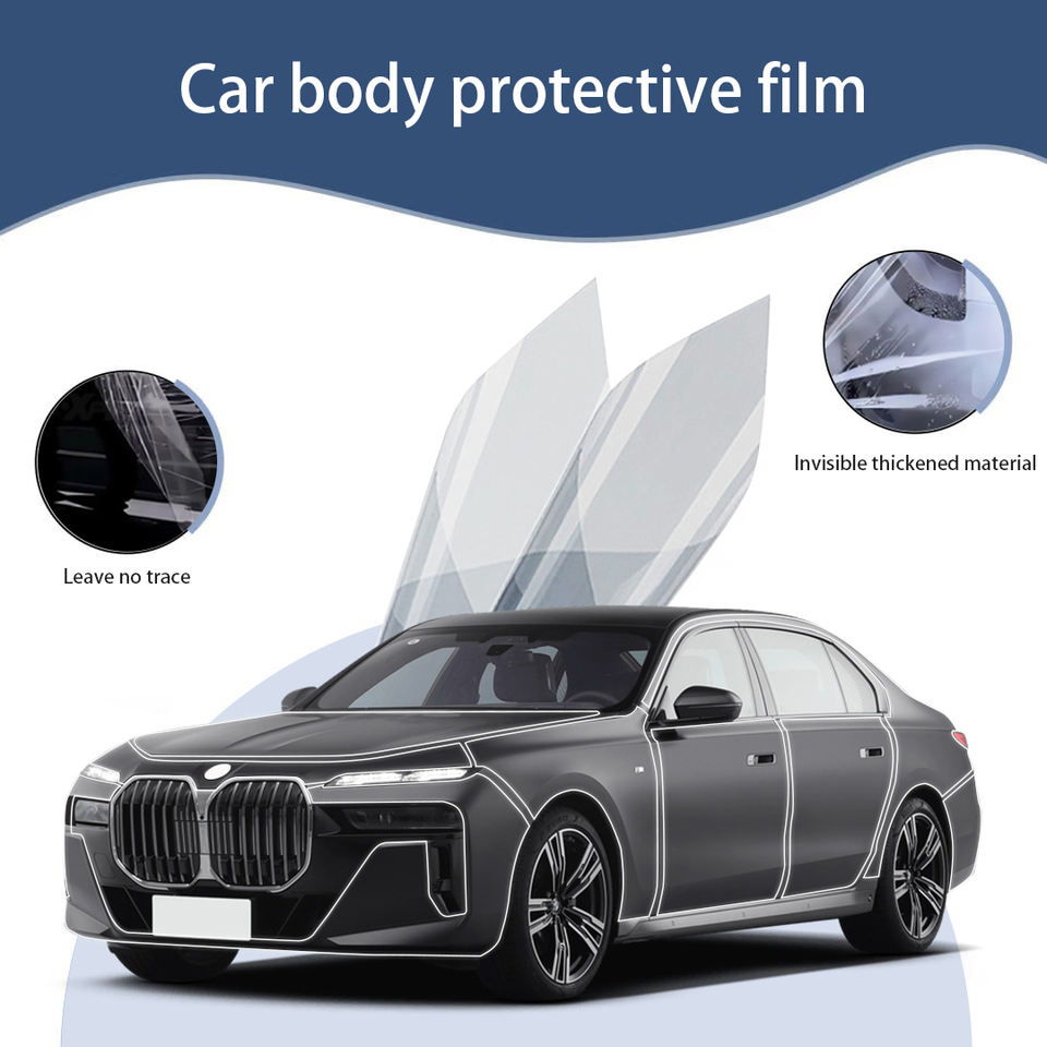 For 7 Series Car Thin Film TPU Gloss Pre-cut Paint Protection Sticker ...