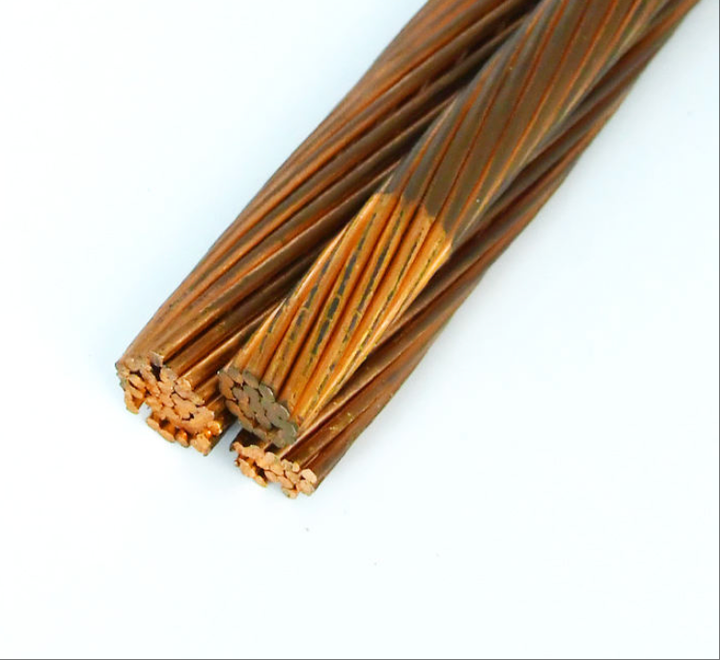 Manufacture 185mm2 Solid Bare Copper Conductor Round Electric Wire ...