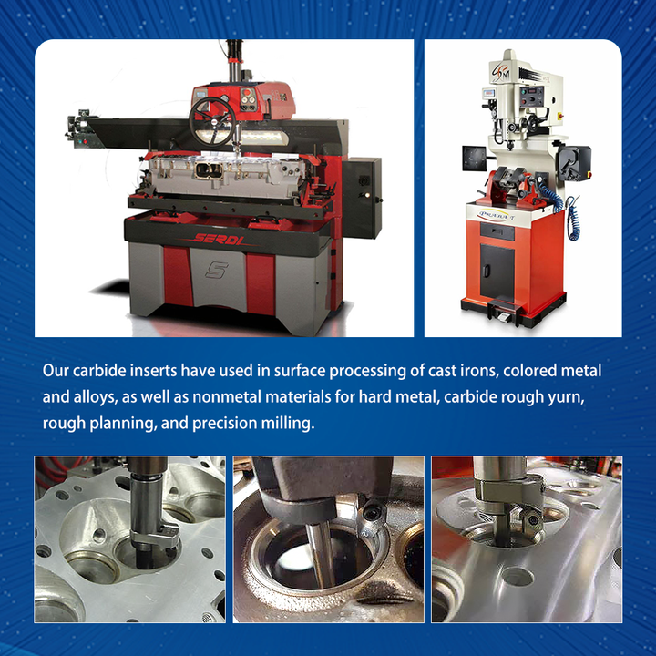 Serdi Valve Seat Cutter Inserts - Precision Cutting Tools