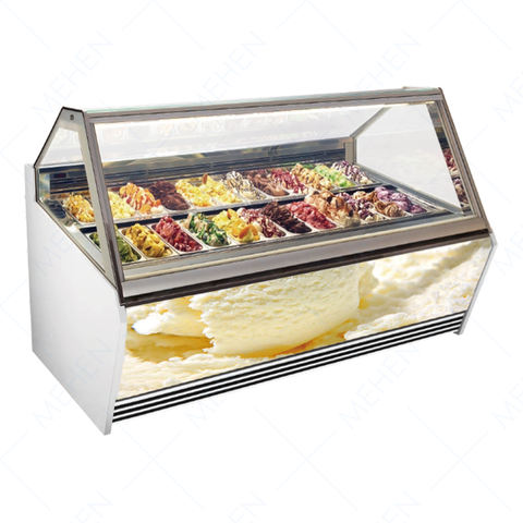 Mehen Gelato Countertop Display - Perfect for Small Spaces