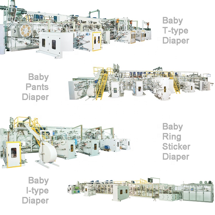 Diaper Making Machine - Full Auto High Speed Line