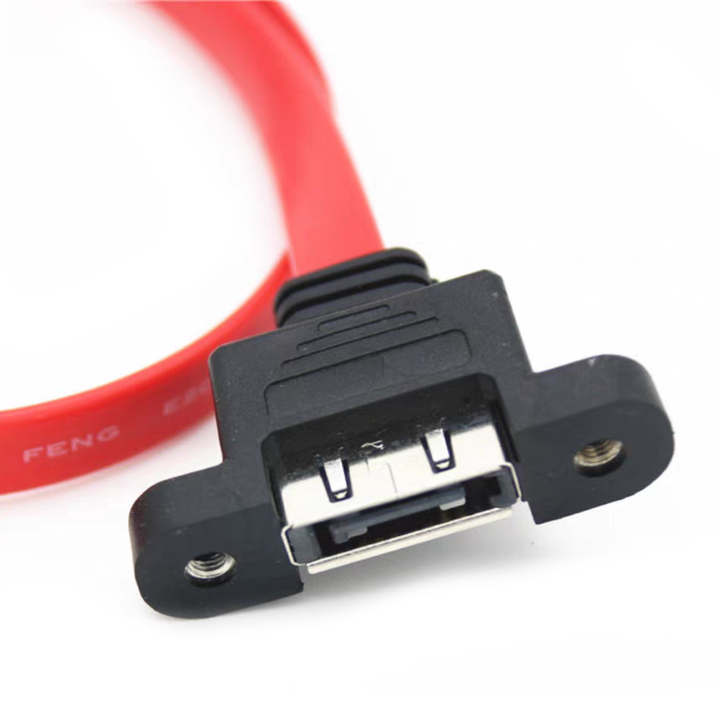Panel Mount SATA Extension Cable - Reliable Data Transfer