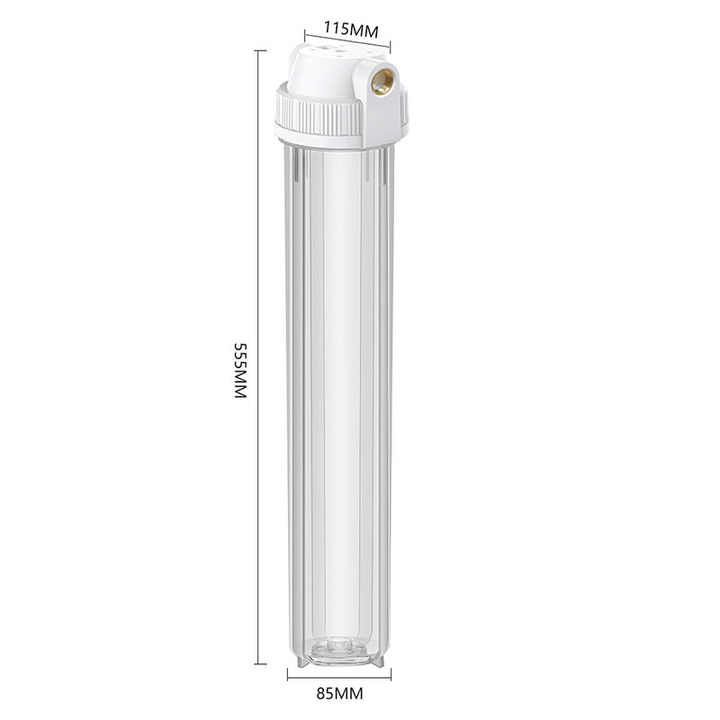 YS 20" Clear Transparent Water Purifier Pre-Filter Housing
