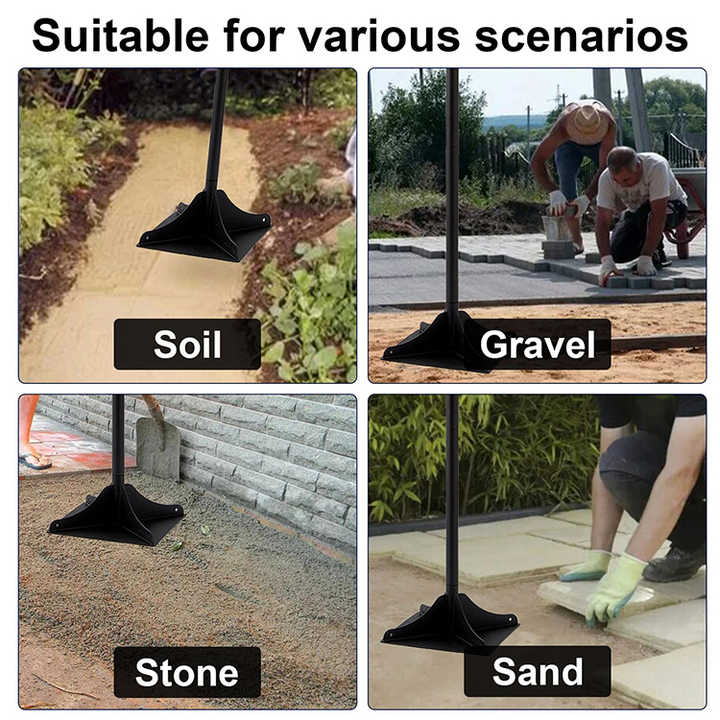 Jh-mech Steel Tamper Tool - Customized Garden Ground Leveler