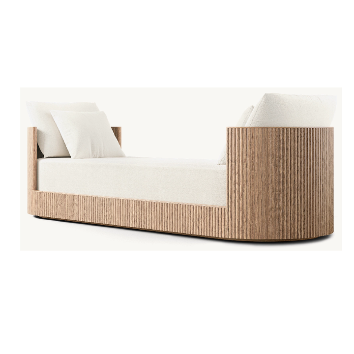 Solid Oak Daybed - Stylish & Functional Living Room Furniture