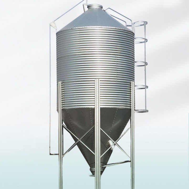 Poultry Silo Feeding System - Efficient Chicken Farm Stock
