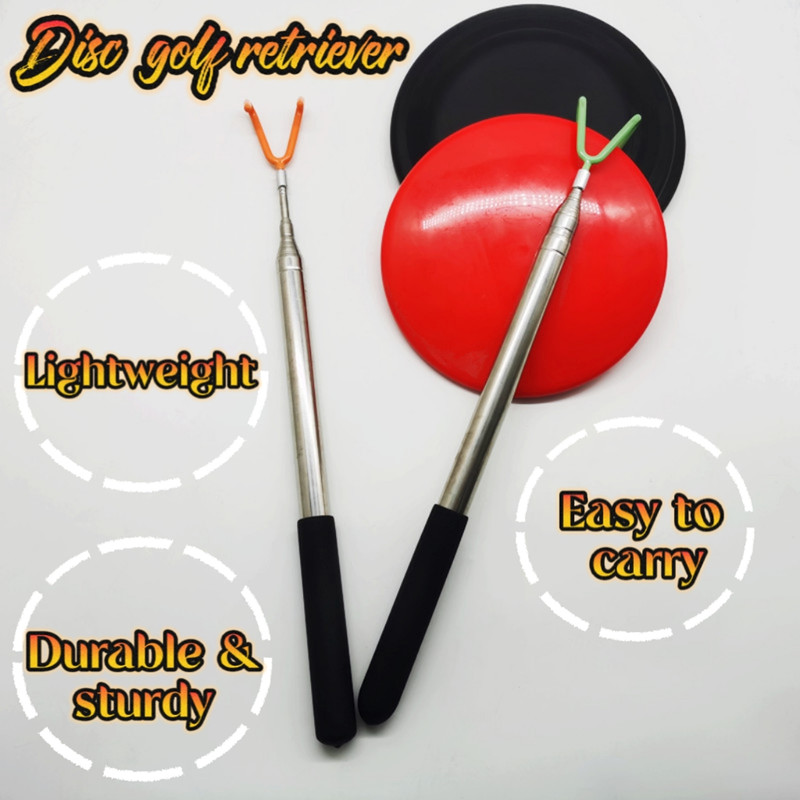 High Quality 16FT Disc Golf Grabber Stainless Steel Telescoping Disc ...