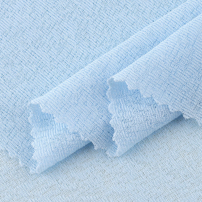 Lightweight Breathable Stretch Tricot Knit Jacquard Dyed Stripe Fabric ...