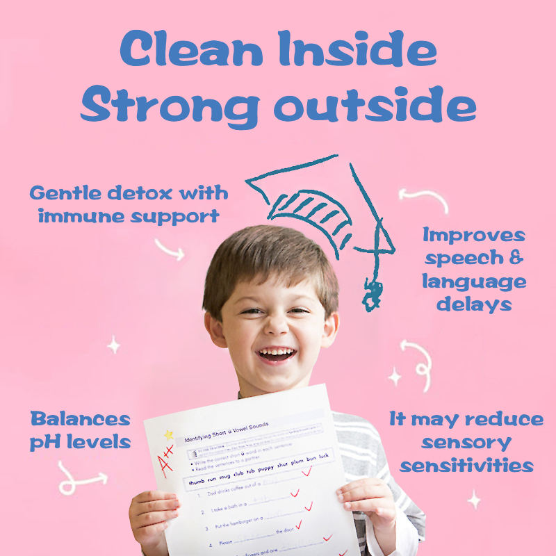 Kids Zeolite Detox Drops Natural Mineral Support for Gentle Cleansing ...