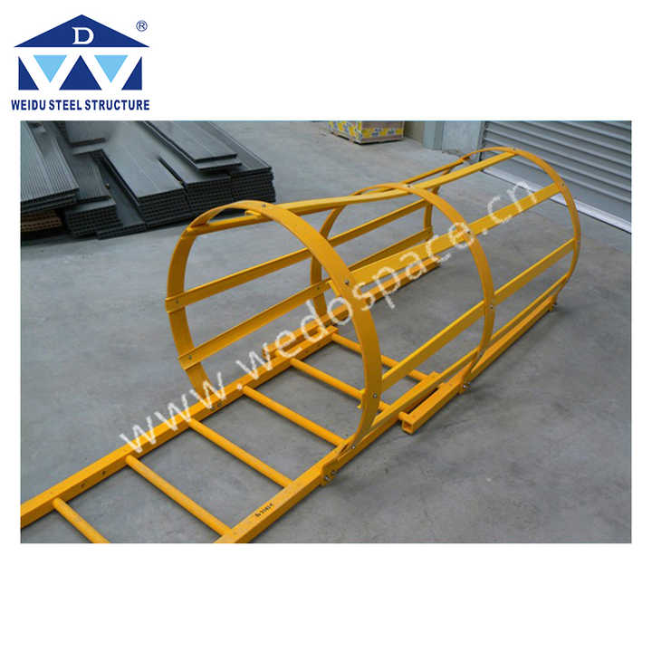 Steel Structure Cage Ladder - Fiberglass & GRP Solutions