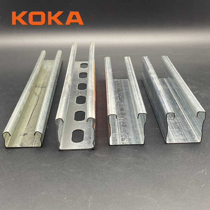 Heavy Load Strengthen Rib Reinforcement Strut Channel Galvanized Steel ...