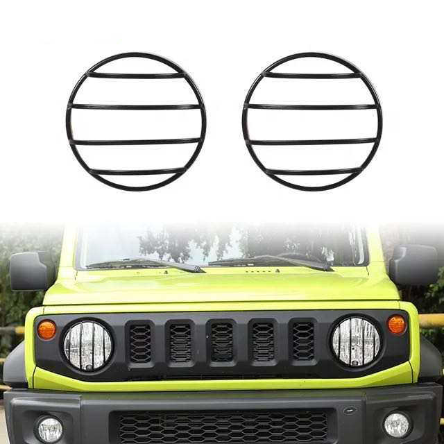 Headlamp Headlight Grill Fender Cover for Jimny JB64 JB74 Sierra 2018 2019 2020 Accessories ...