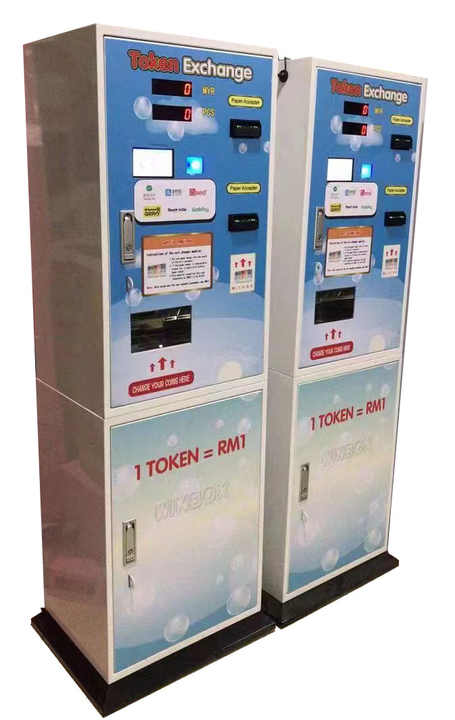 Stabilized Coin Changer with AKE Bill to Coin Machine Token Vending ...