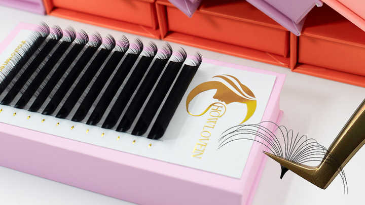 Private Label Eyelash Extension Tray - Cashmere Lashes