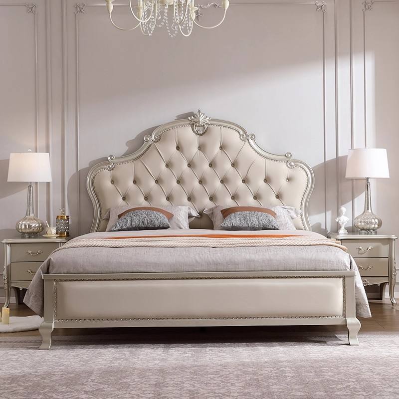 Luxury American-Style 1.8-meter Master Bedroom Bed New Double Wedding ...