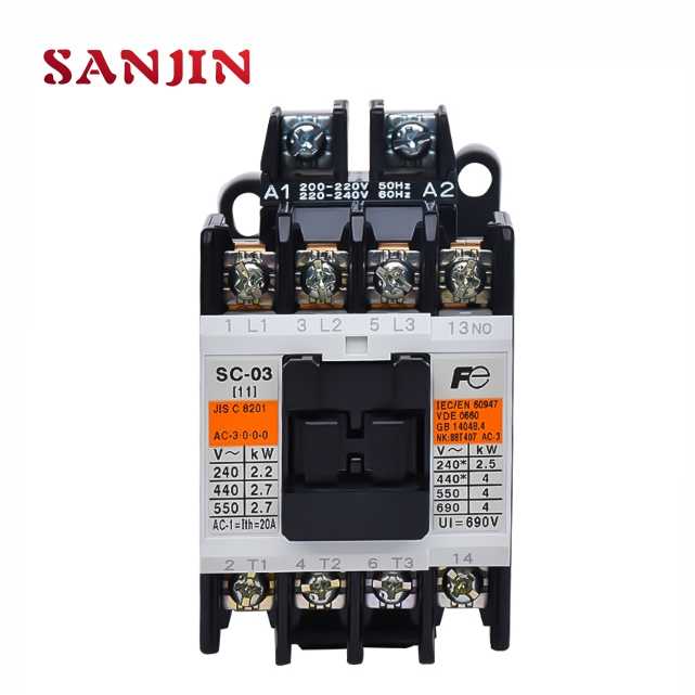 Fuji Elevator Contactor SC-03 AC/110V - Reliable Parts