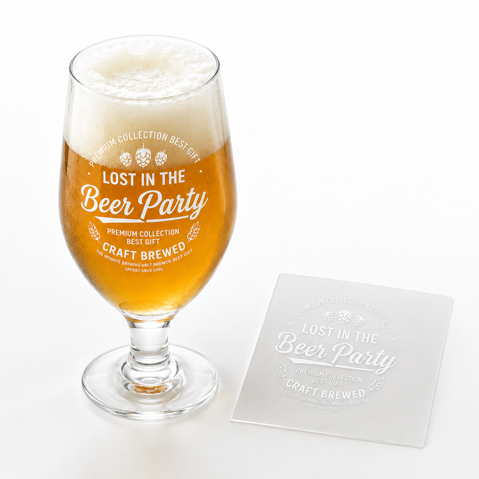 Personalized Customized 3D Logo Beer Beverage Cup Transfer Stickers UV ...