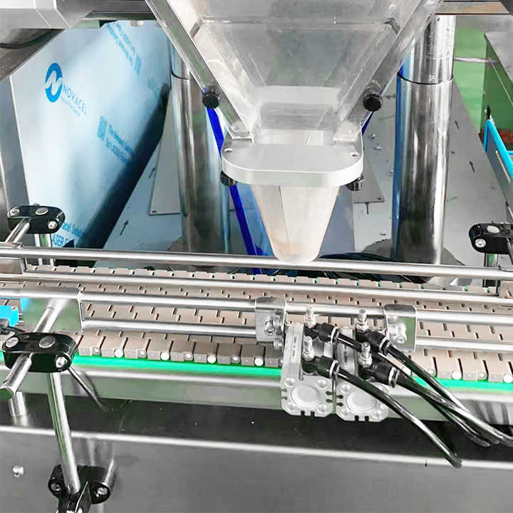 Automatic Bottle Filling Counting Machine for Soft Bear Gummy Candy ...