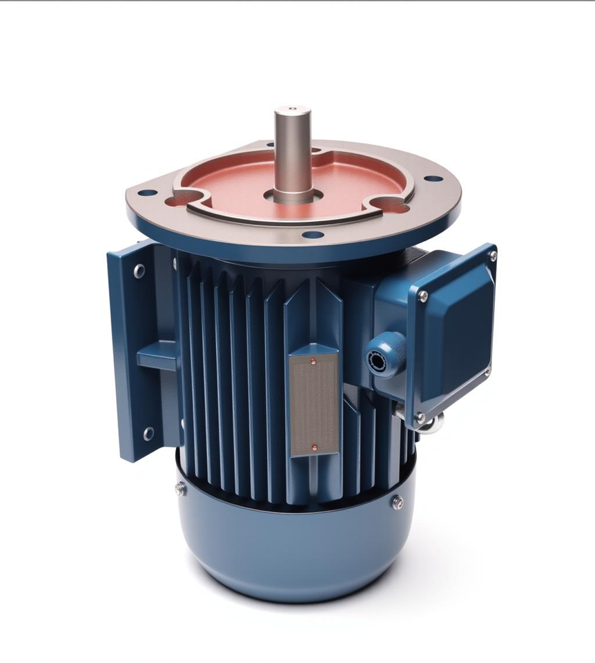 Custom logo 0.55 KW 0.75HP Cast Iron Three Phase Asynchronous Motor ...