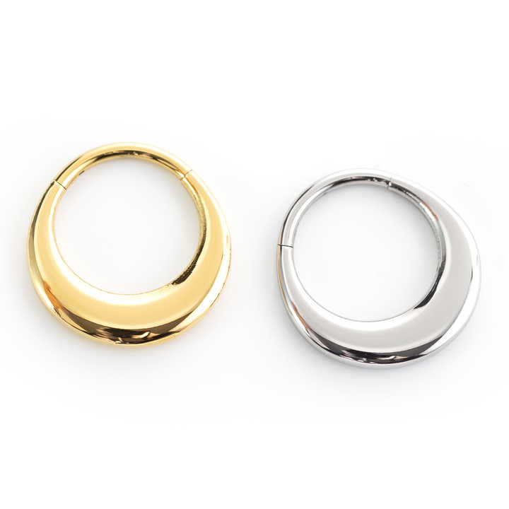 Calendo High Polishing Titanium Hinged Segment Clicker 16g Statement ...