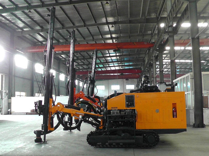 Kaishan Tracked DTH Drill Rig Air Compressor 5+ Year Warranty Flexible ...