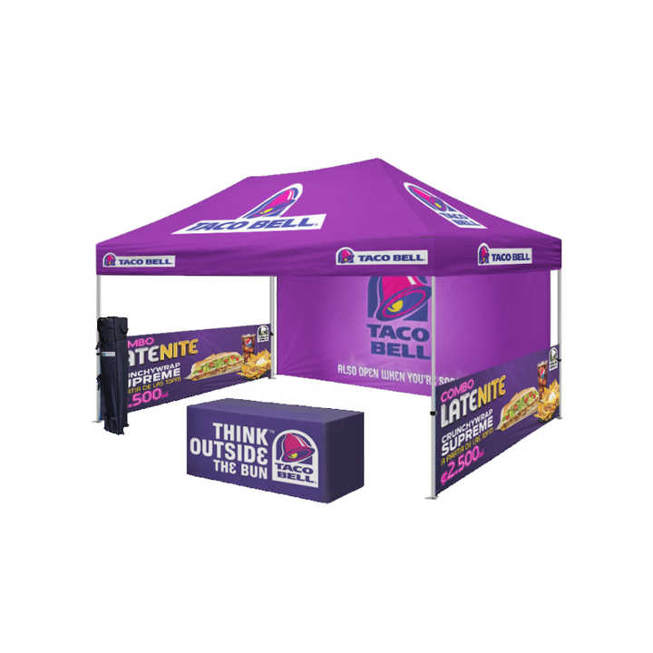 10x10 Pop up Outdoor Shop Marketing Promotion Portable Foldable ...