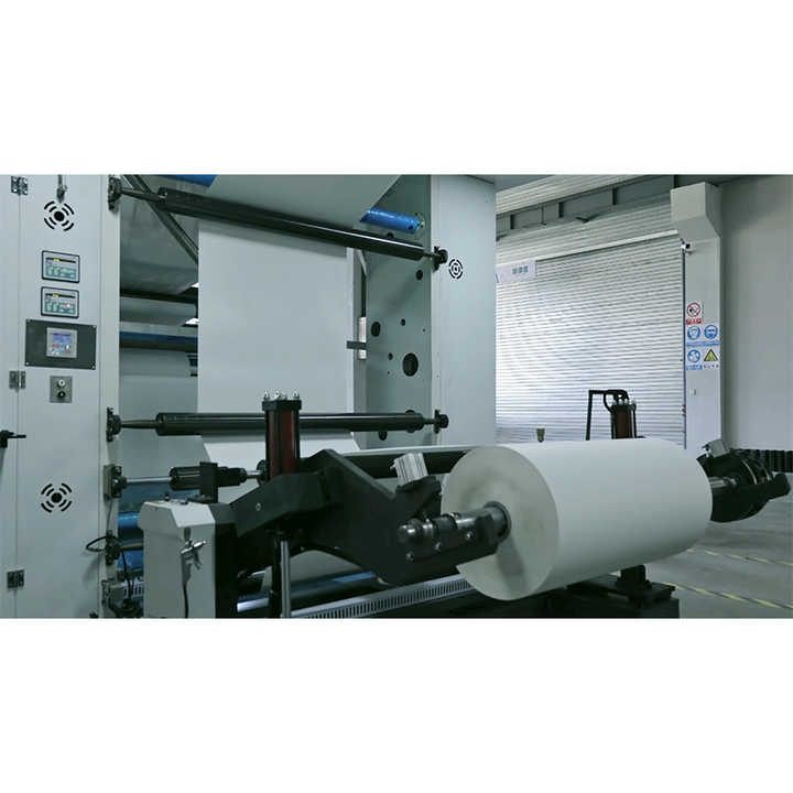 Lisheng 6 Color Roll Ci Plastic Bag High Speed Ci Flexo Printing ...