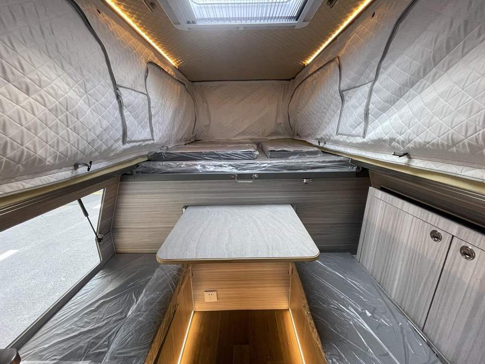 Canyossoar 2025 Aluminum High Quality Pop-Up Caravan Travel Trailer ...