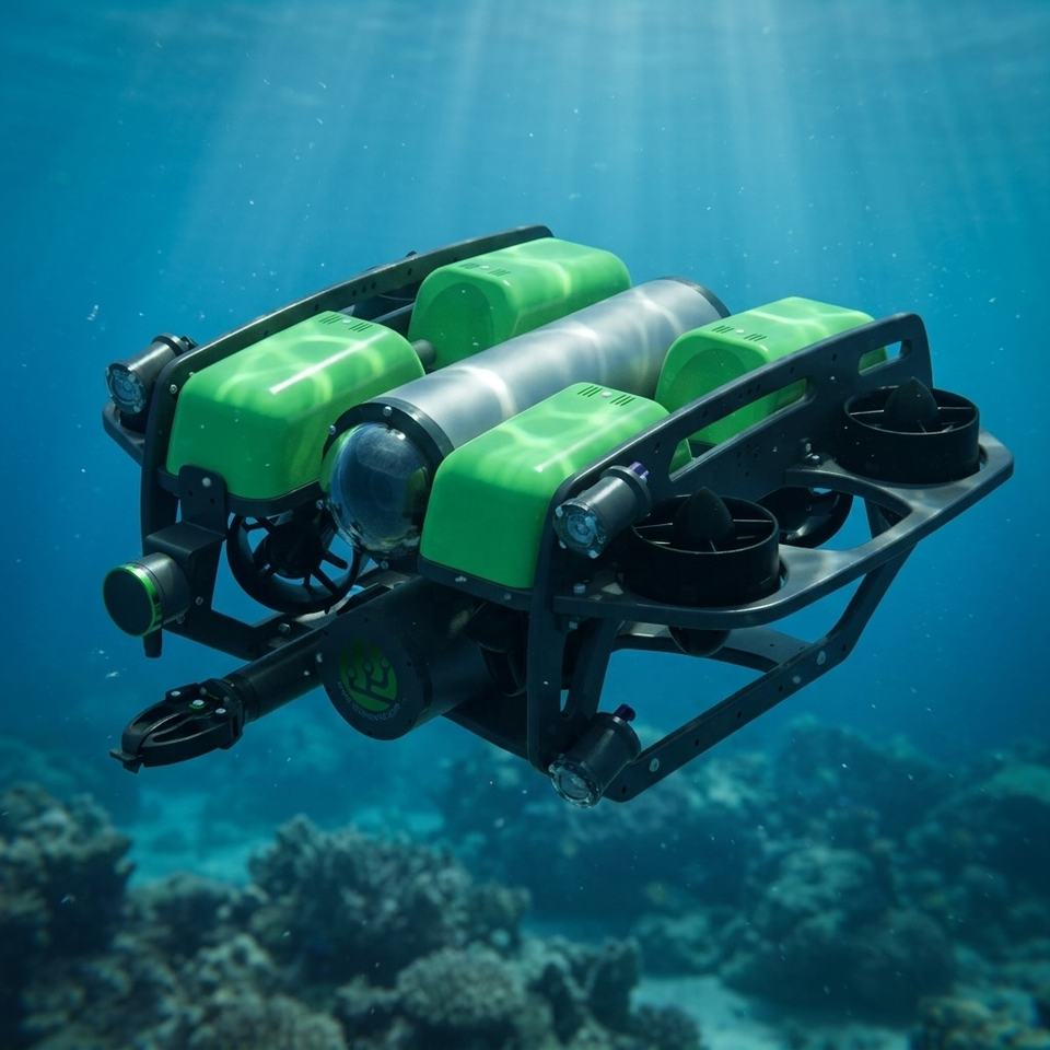Underwater Robot ROV Custom-Developed Marine Equipment High-Definition ...