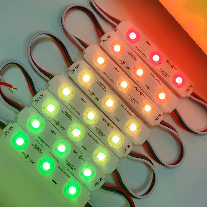 0.72W 12v LED Module RGB Smart Control LED Modules Use for 3D ...