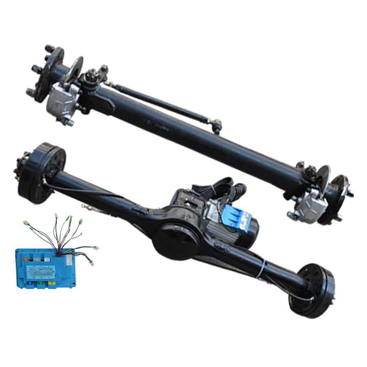 High-power Heavy-Duty Shifting Rear Axle Assembly 72v 6kw