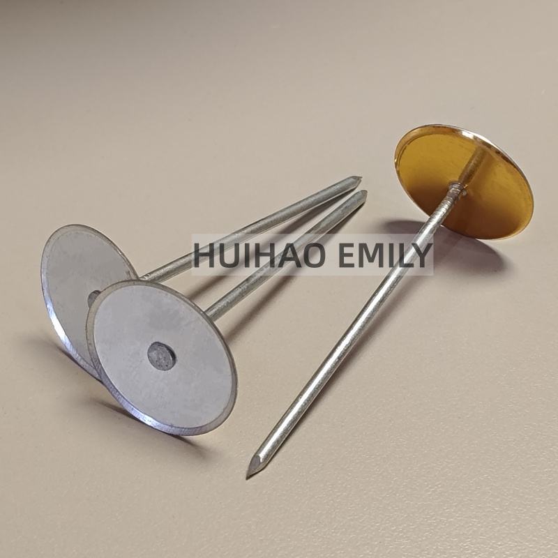 Ductwork Insulation Fasteners Cup Head Weld Pins 30mm Base with ...